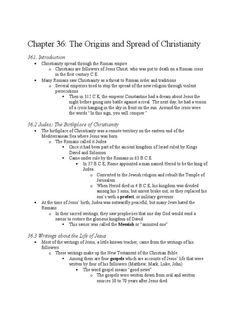Origins of Christianity | PDF | Mary, Mother Of Jesus | Jesus