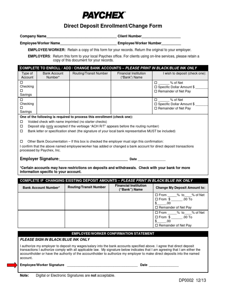 Paycheck Form | PDF | Deposit Account | Bank Account