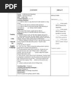 Cha Cha Slide Dance Party - PE Lesson Plan | PDF | Affect (Psychology ...