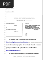 Sample Exhibit List For California | PDF | Pro Se Legal Representation ...
