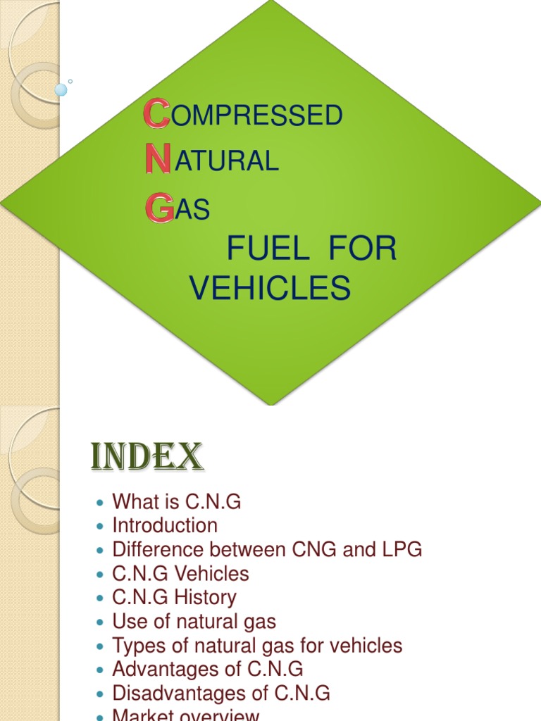 CNG ppt-124121 | PDF | Natural Gas | Liquefied Petroleum Gas