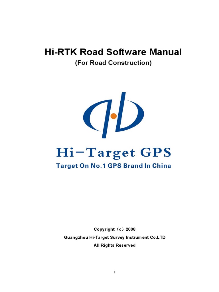 Hi-RTK Road Operation Manual | PDF | Surveying | Base Station