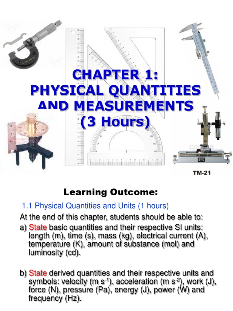 Chapter 1 Note | PDF | Euclidean Vector | Physics