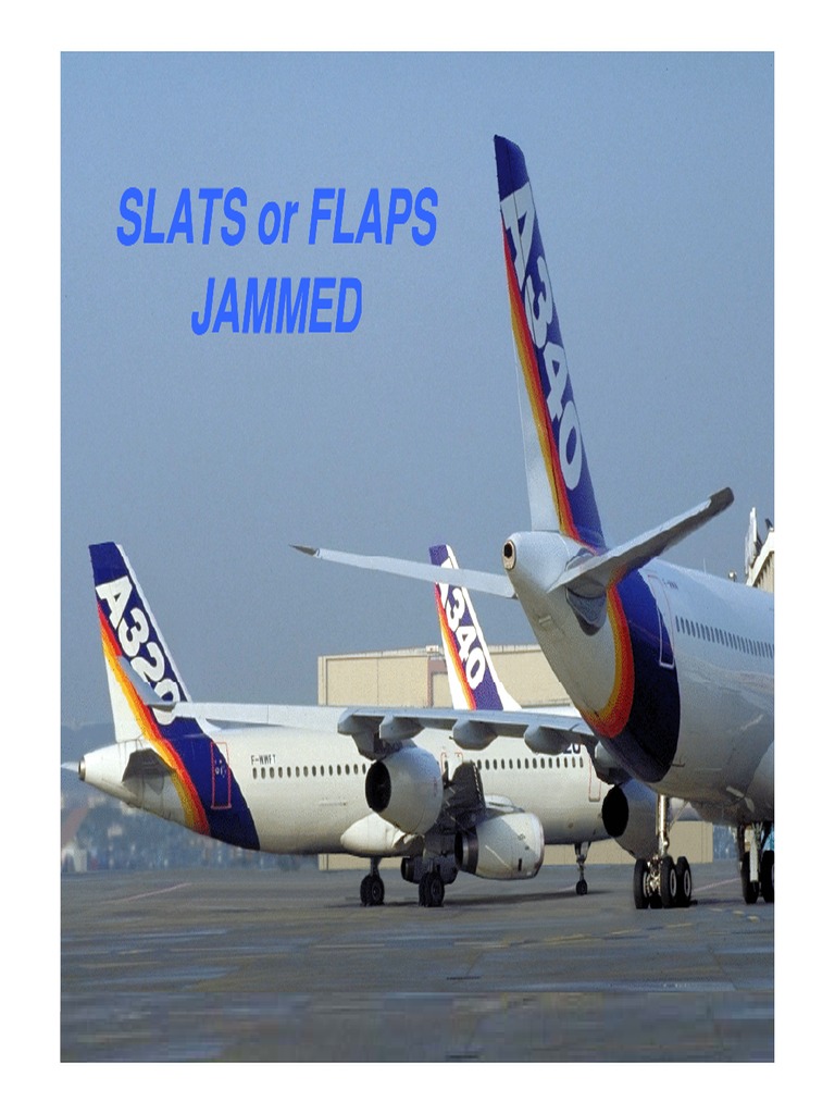 A320-Slats or Flaps Jammed | PDF | Flap (Aeronautics) | Vehicles