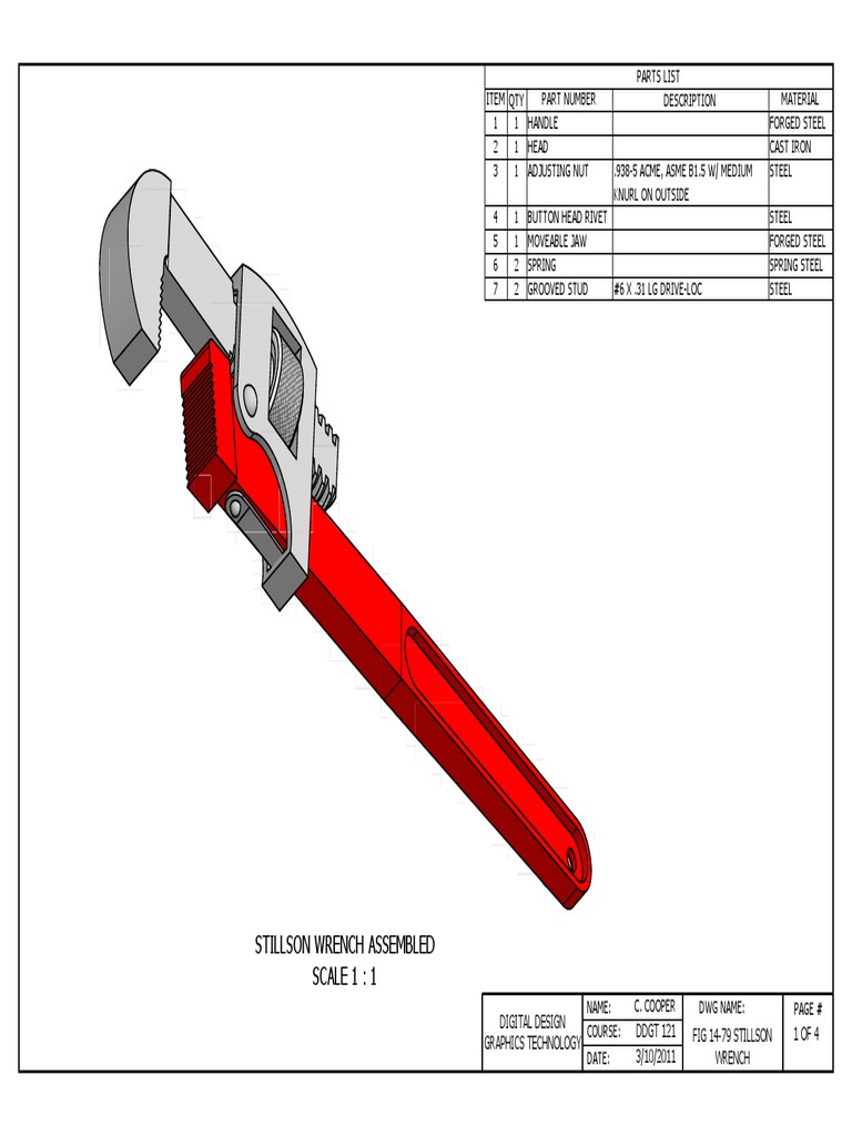 Stillson Wrench | PDF