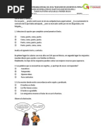 Prueba Lenguaje | PDF | Unidades Semánticas | Onomástica