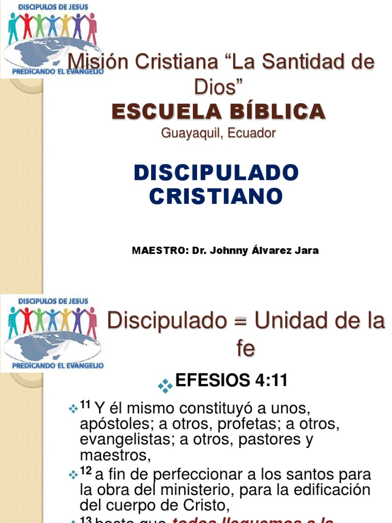 Discipulado Cristiano 2014