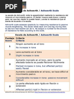 Método de Dubowitz | PDF | Tobillo | Infantes