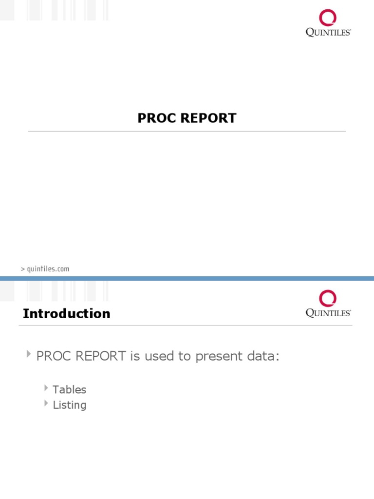 SAS Proc Report at Work | PDF | Race And Ethnicity In The United States ...