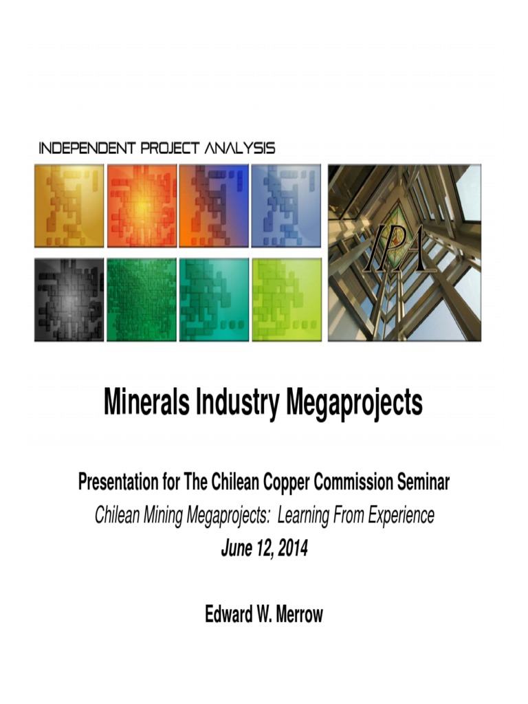 Presentacion Edward Merrow | PDF | Mining | Turnover (Employment)