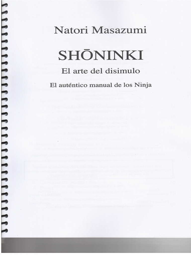 SHONINKI | PDF
