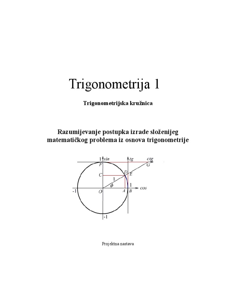 Trigonometrija | PDF