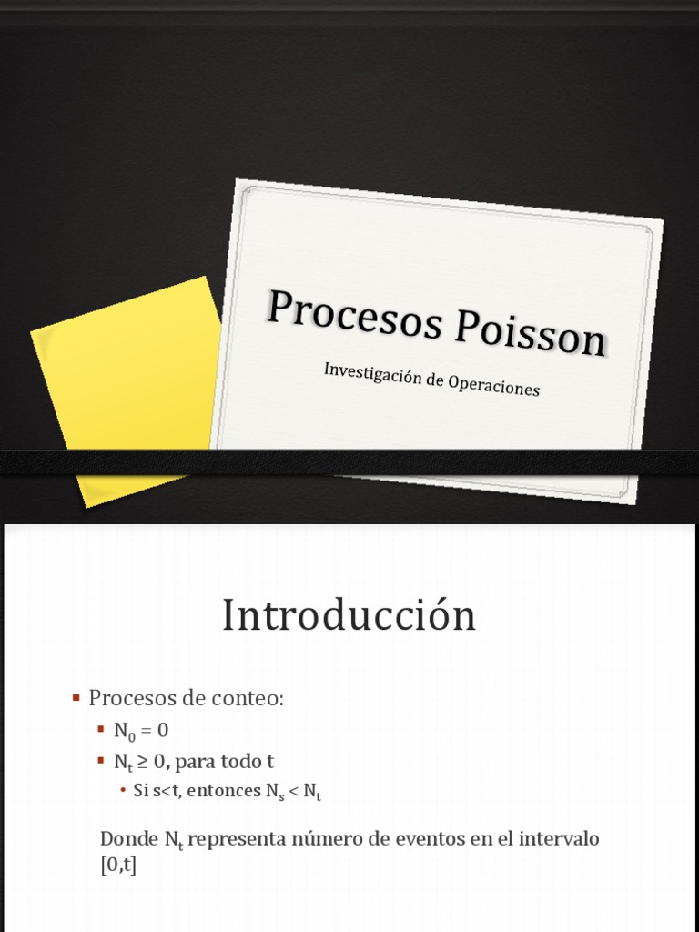 Procesos Poisson | Descargar gratis PDF | Distribución de veneno ...