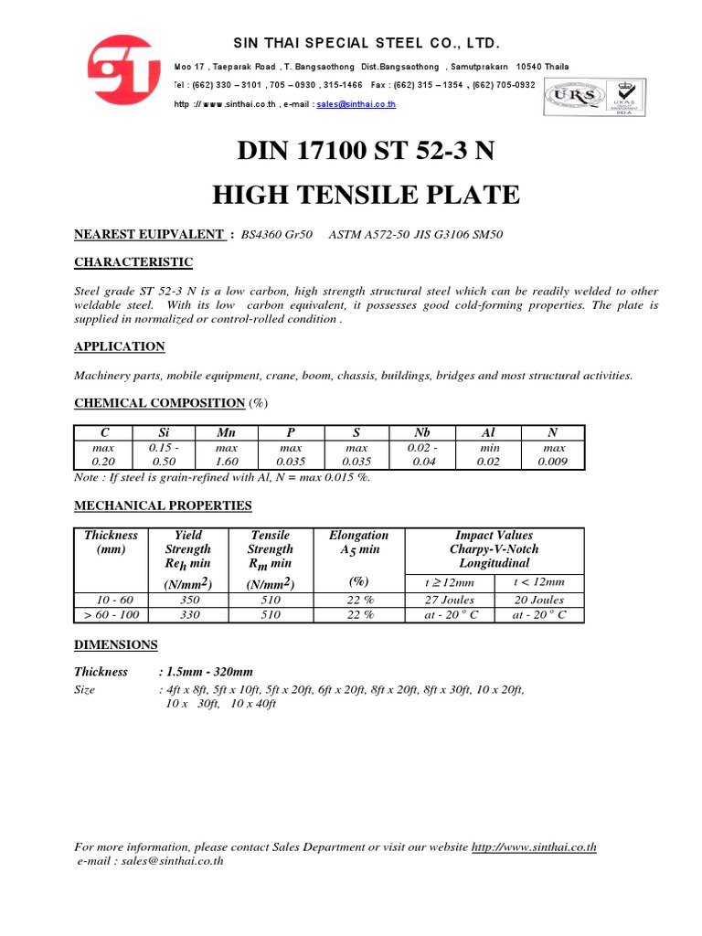 ST52-3 (Plate) | PDF