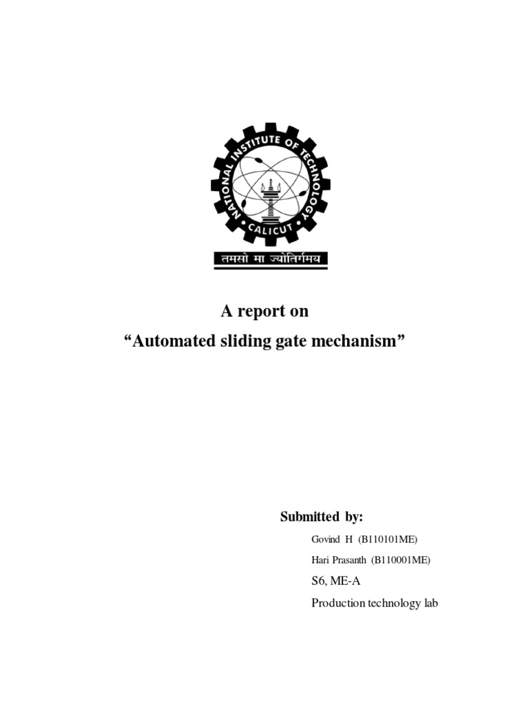 Mini Project | PDF | Gear | Mechanical Engineering