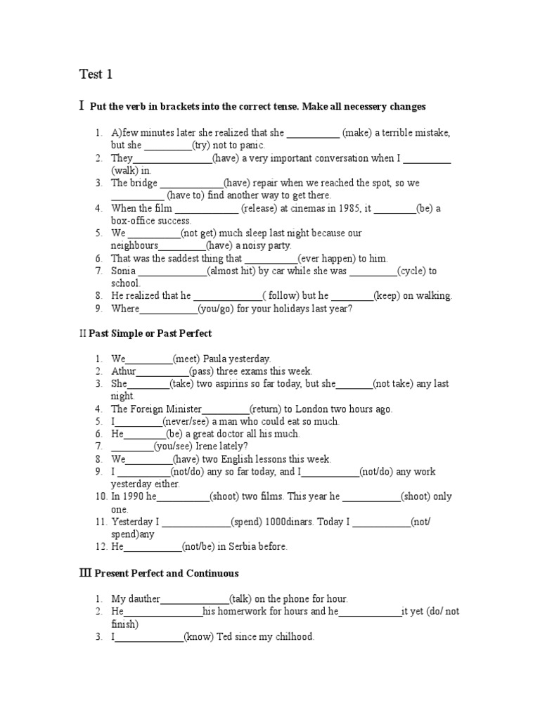 Testovi Engleski | PDF