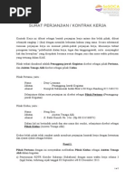 Contoh Gentlemen Agreement | PDF
