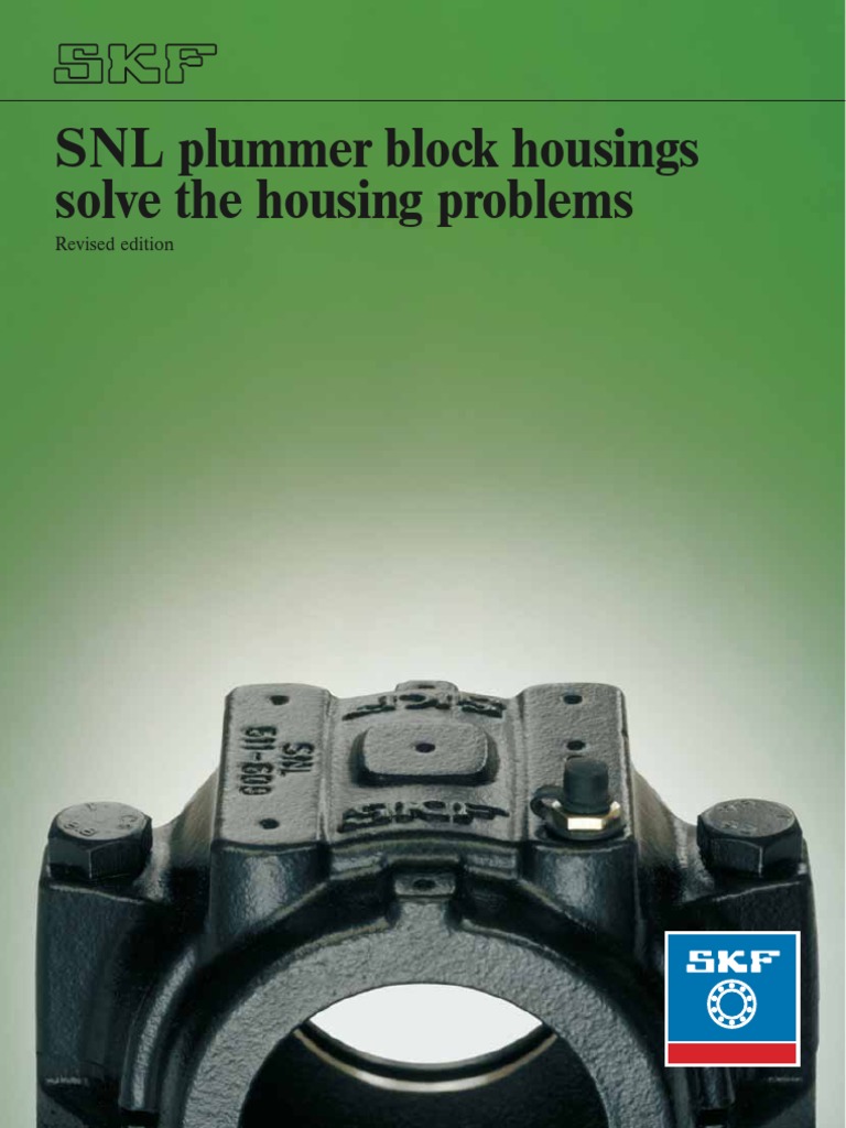 SKF - Plummer Block Bearing-Housing | Bearing (Mechanical) | Industries