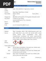 MSDS - Aki Bekas | PDF