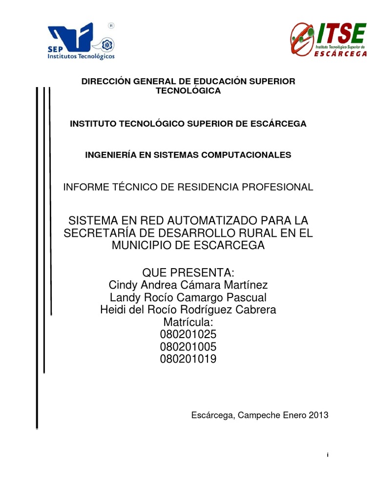 Informe Tecnico de Residencia Profesional.. | PDF | web 2.0 | Php
