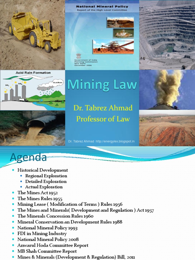 Mining Law | PDF | Mining | Fine (Penalty)