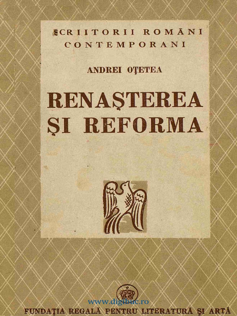Andrei Otetea, Renasterea Si Reforma | PDF