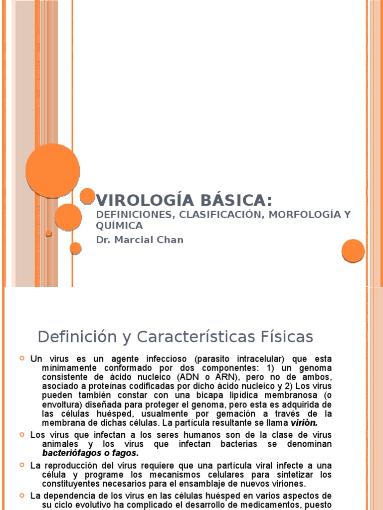 Virología: Estructura y Clasificación Viral | PDF | Bacteriófago | Virus