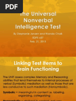 Snellgrove Maze Test | PDF | Executive Functions | Psychological Concepts