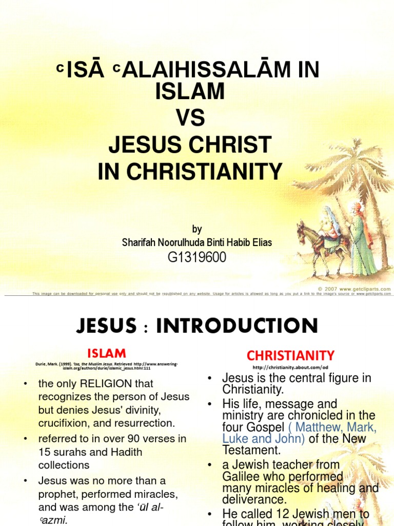 Isa Alaihissalam: Islamic Perspective | PDF | Jesus In Islam ...
