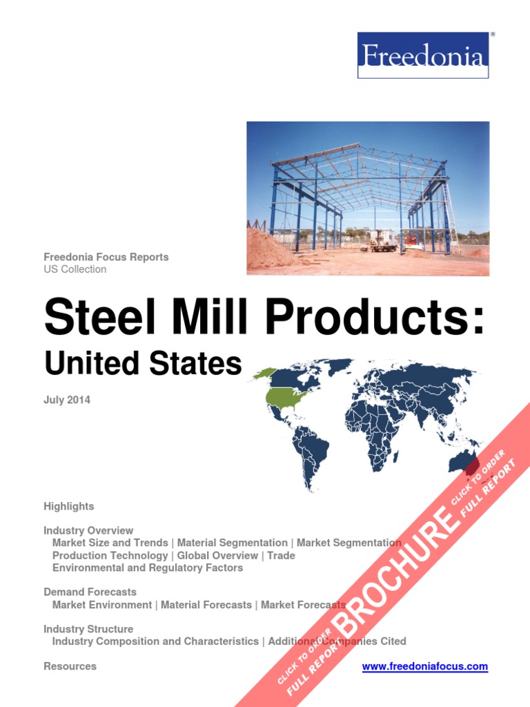 Steel Mill Products: United States | PDF | Steel Mill | Rolling ...