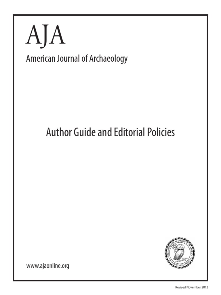 AJA Bibliography Instructions | PDF | Citation | Typefaces