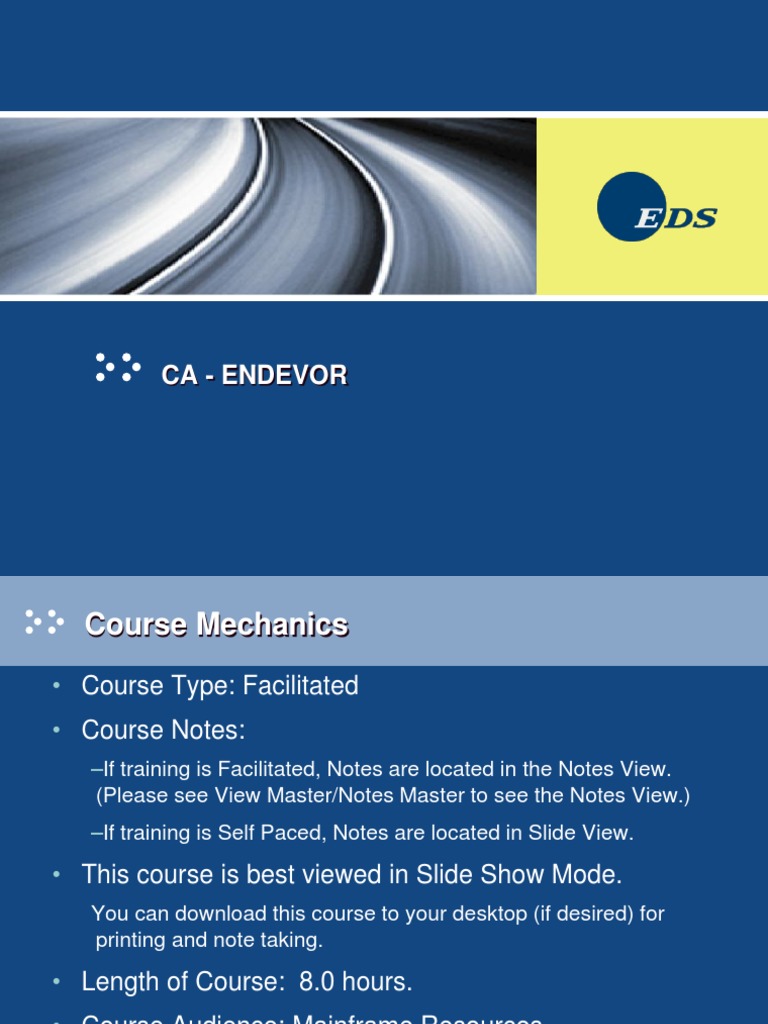 CA ENDEVOR Ver1.0 | PDF | System | Software Engineering