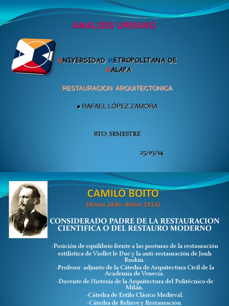 Camilo Boito | PDF | Estética | Artes (general)