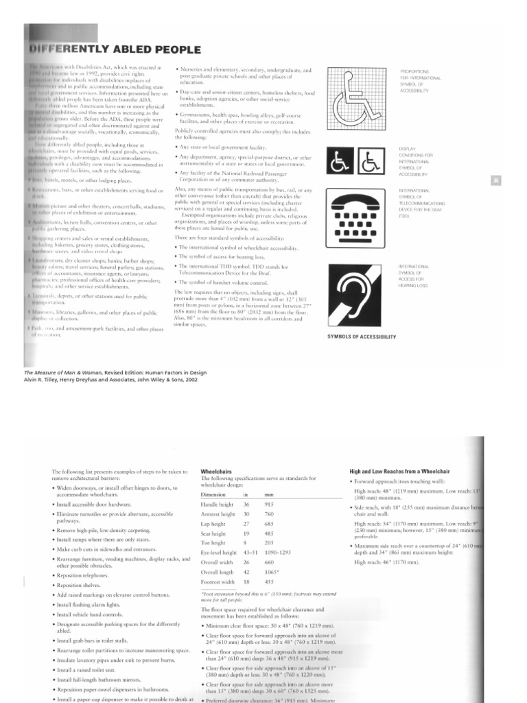 The Measure of Man & Woman, Revised Edition: Human Factors in Design | PDF