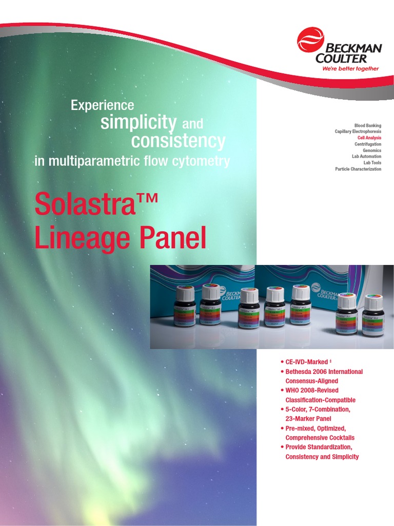 Solastra Tech Spec Sheet Brochure | PDF | Monocyte | T Cell