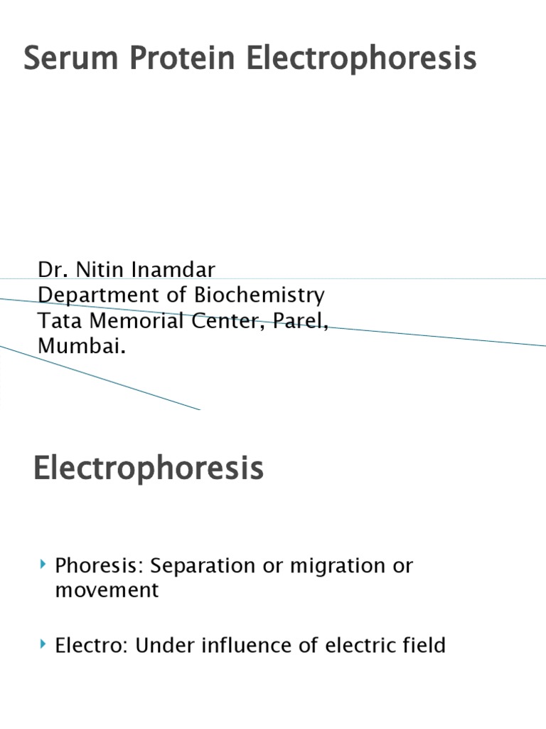 09 - Serum Protein Electrophoresis | PDF | Multiple Myeloma | Gel ...