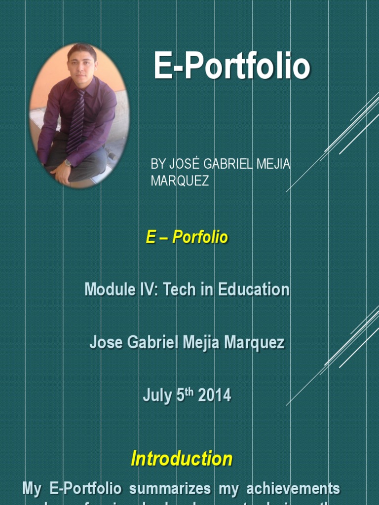 E-Portfolio Example | PDF | Gmail | Google