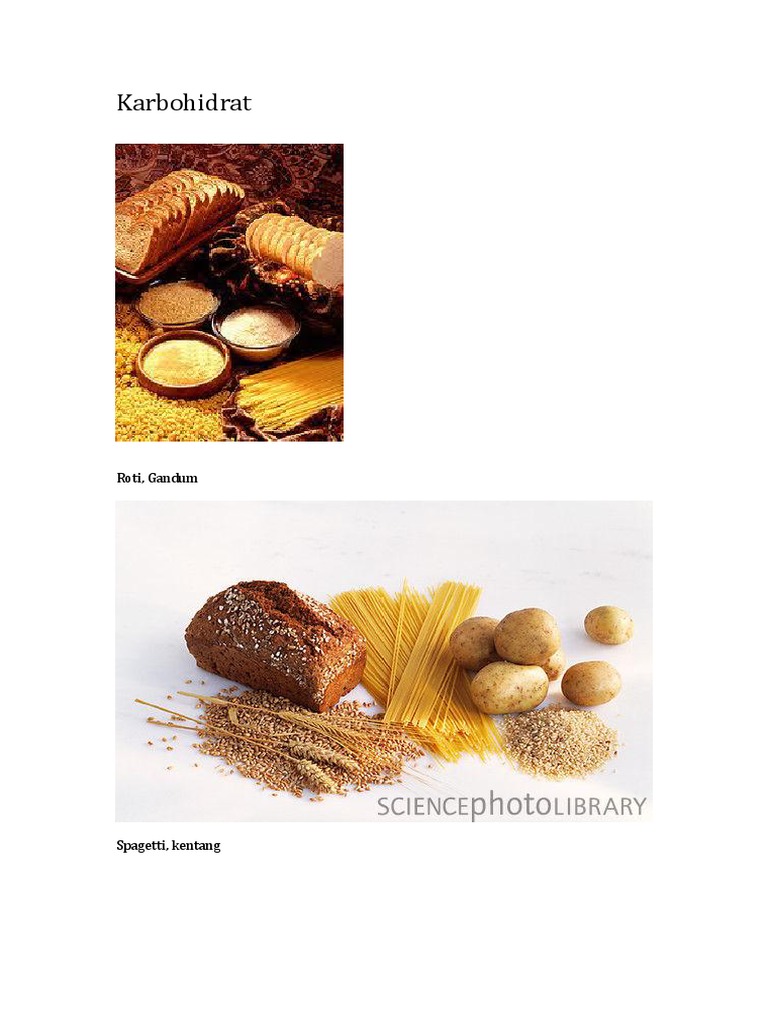 Karbohidrat: Roti, Gandum | PDF