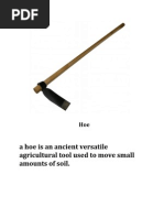 Farm Tools | PDF | Landscape Architecture | Gardening