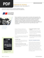 Generator Set Iso 8528 Power Ratings Explained | PDF