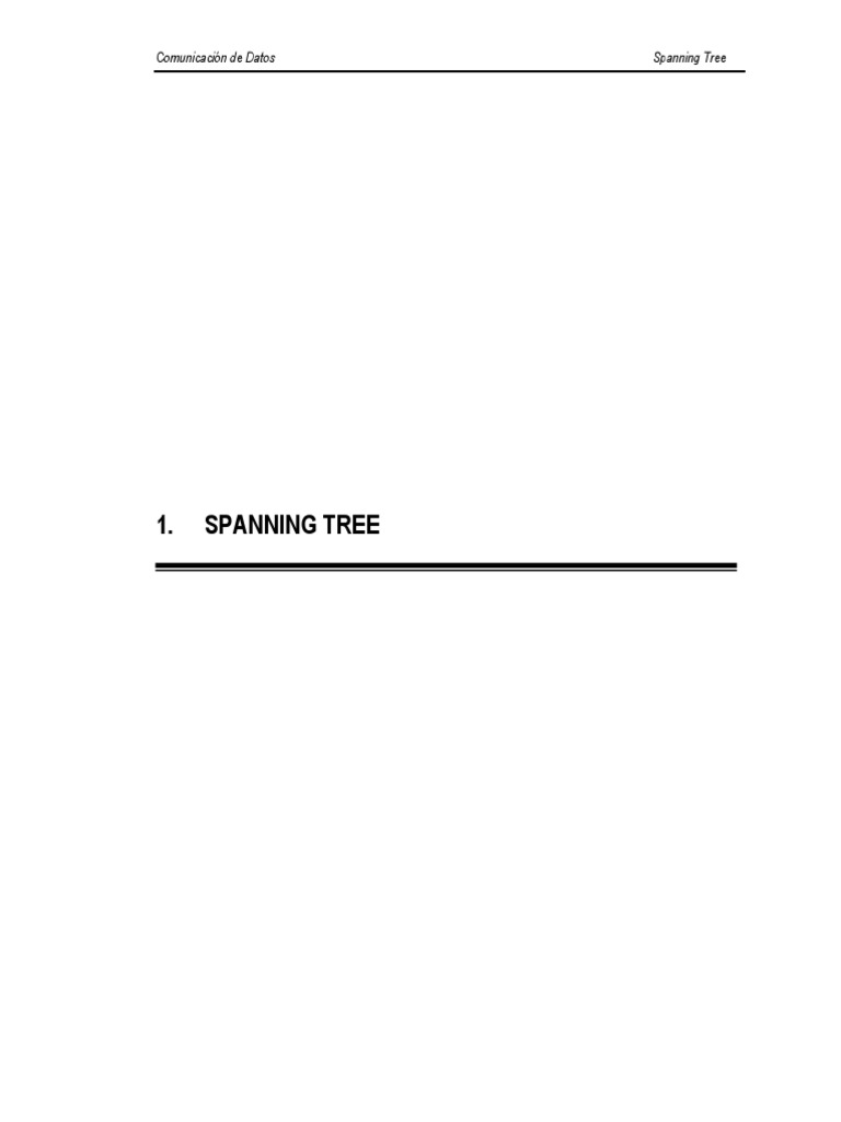 Spanning Tree y Etherchannel | PDF | Conmutador de red | Estándares de telecomunicaciones