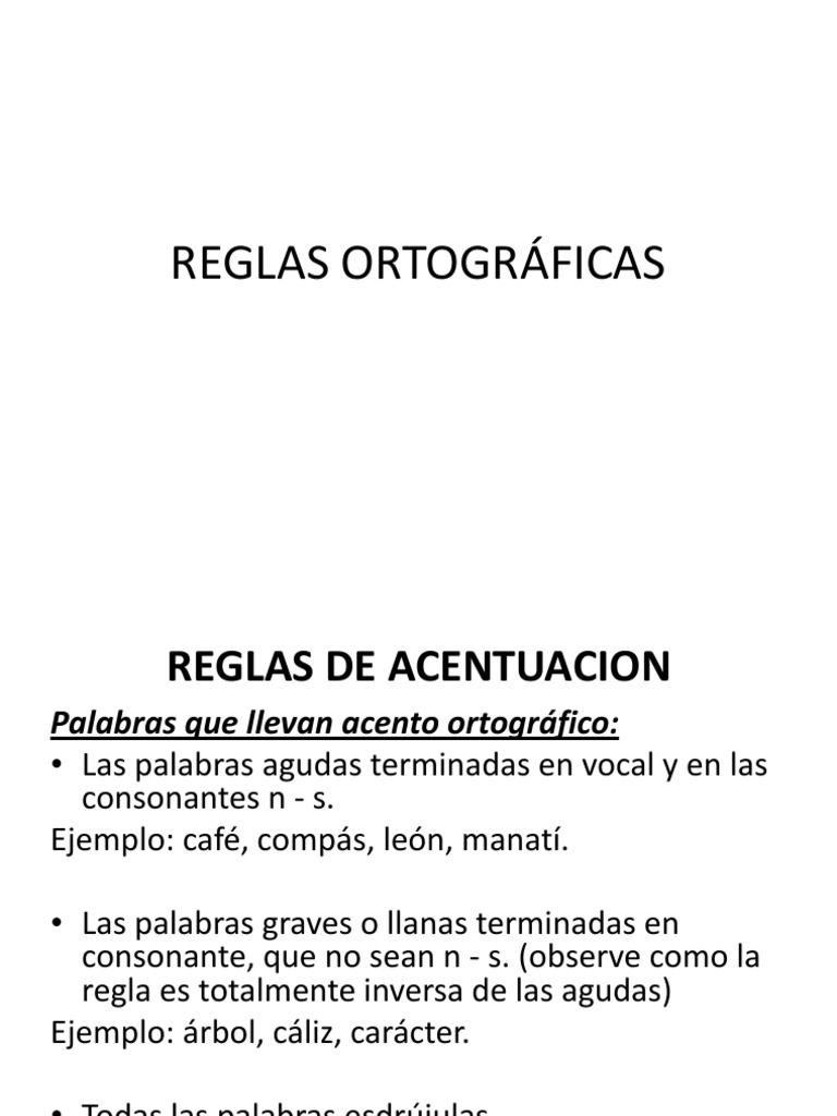 Reglas Ortográficas | PDF | Coma | Sustantivo