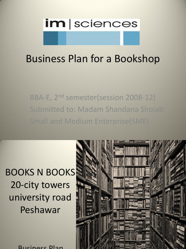 Bookshop Business Plan | PDF | Expense | Business Economics