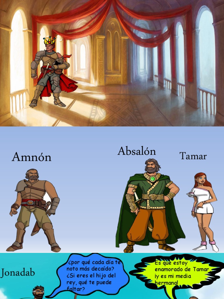 Amnon y Tamar | PDF | Solomons | David