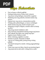 20 Halimbawa NG Palaisipan Na May Sagot | PDF