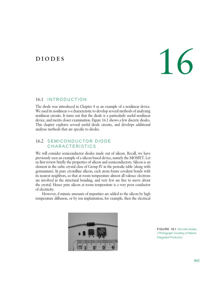 Diodes: Discrete Diodes. (Photograph Courtesy of Maxim Integrated ...