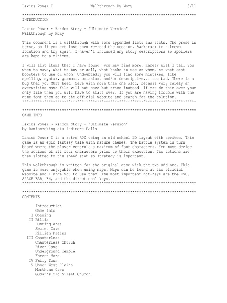 Laxius Power I | PDF | Leisure