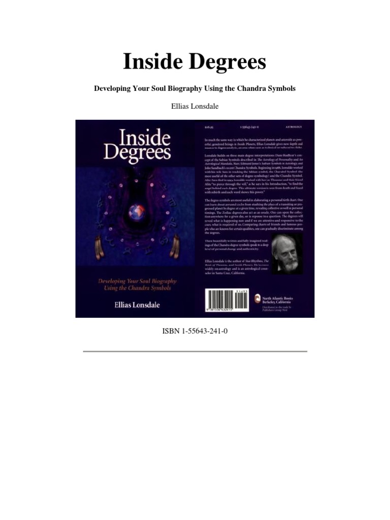 Ellias Lonsdale - Inside Degrees | PDF | Horoscope | Astrology