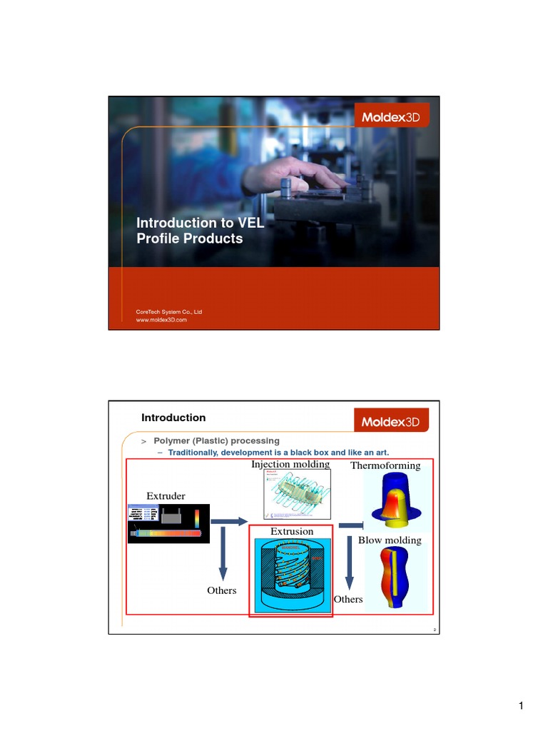 Introduction To VEL - Profile Die - 20120426 | PDF | Numerical Analysis ...