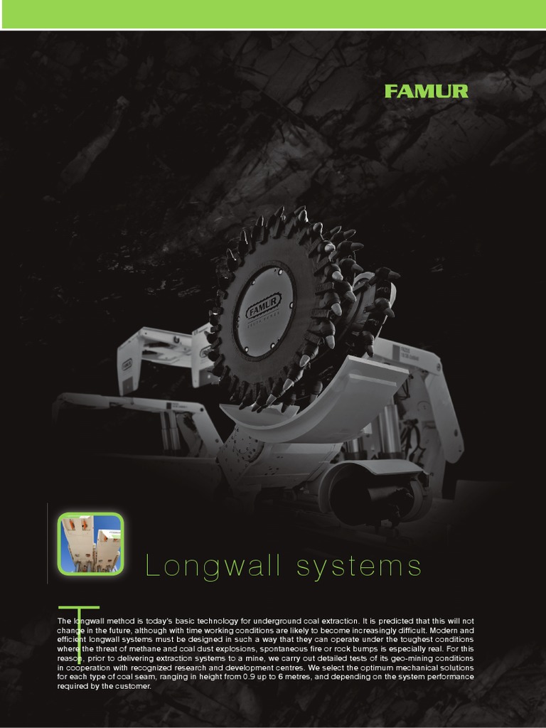 Longwall Systems - Pdftems | PDF | Industries | Energy And Resource